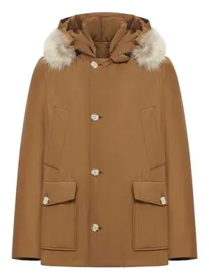 Woolrich Arctic Detachable Fur Anorak - Brown
