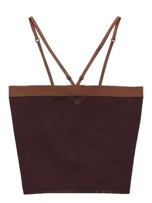 Prada Tulle Top - Brown