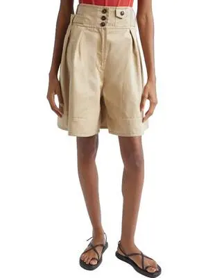 Zimmermann Rebellion Cargo Shorts - Beige