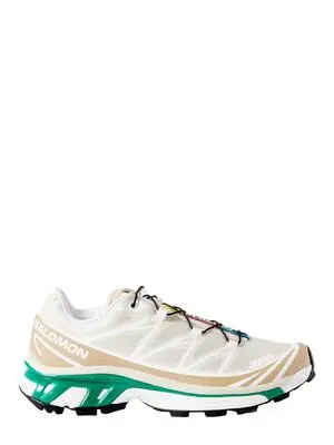 SALOMON Xt-6 Tpu-trimmed Mesh Sneakers - Cream