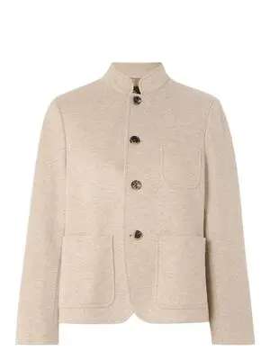 Loro Piana Mini Spagna Cashmere-blend Jacket - Neutrals