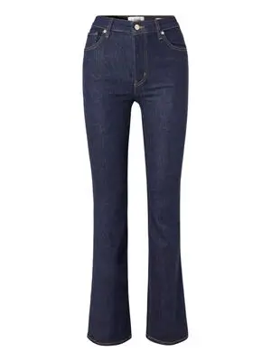 FRAME The Reboot Mid-rise Bootcut Jeans - Blue