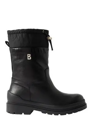 Bogner St. Moritz Leather Ankle Boots - Black