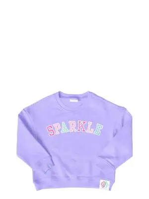 BITS & BOWS Sparkle Sweatshirt - Purple