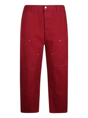Carhartt Work In Progress Carpenter Relaxed Og Double Knee Pants - Red