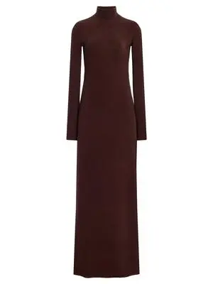 COLLEEN ALLEN Exclusive Knit Turtleneck Maxi Dress