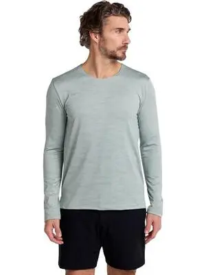 BLANCO CLOTHING Sport Long Sleeve T-shirt - Green Milieu