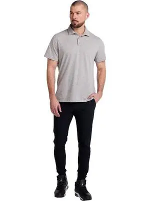 BLANCO CLOTHING Perfect Polo Supima - Heather Grey
