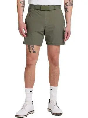 BLANCO CLOTHING Tailored Athletic Fit Golf Short - Army Green