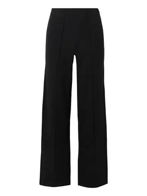 SKIMS Baselayers Mid-rise Cropped Kick Flare Pants - Black