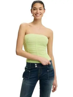 COTTON ON Cara Corset Bandeau - Frosted Lime