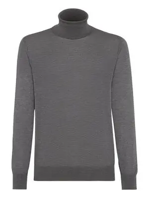 Brunello Cucinelli Rollneck Sweater - Grey