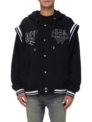Off-White Hooded Sweatshirt - Black