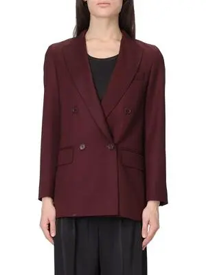 Max Mara Tailored Jacket Burgundy