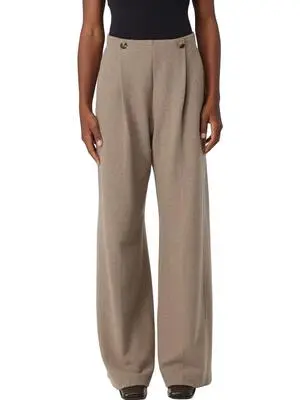Max Mara Wide-leg Trousers - Beige