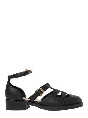 COCCINELLE Heeled Strappy Sandals - Black