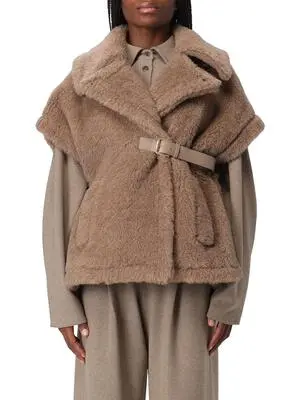 Max Mara Fur Coat - Beige