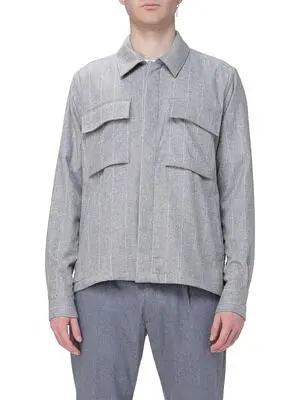 Eleventy Shirt Jacket - Grey