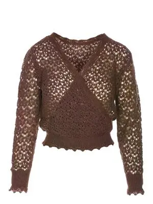 TWINSET Long-sleeves Sweater - Brown