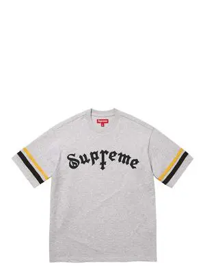 Supreme Cross Short-sleeve Top - Grey