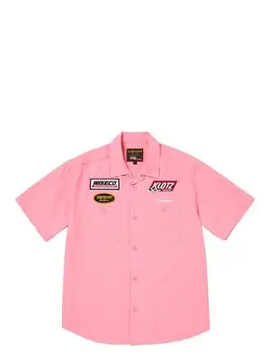 Supreme X Vanson Leathers Work Shirt - Pink