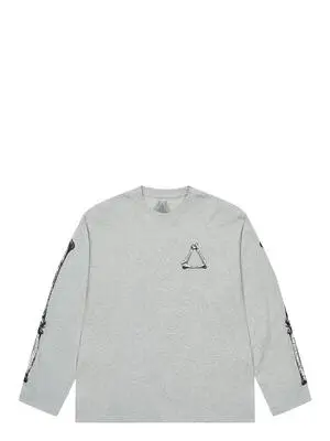 PALACE Tri-bone Long-sleeve Shirt - Grey