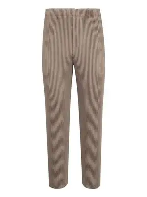 Issey Miyake Tailored Pleats Trousers - Grey