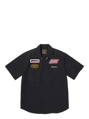 Supreme X Vanson Leathers Work Shirt - Black