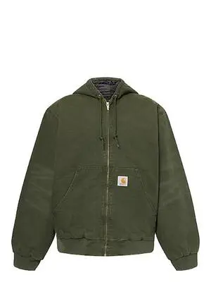 Carhartt Work In Progress OG Active Hooded Cotton Jacket Olive