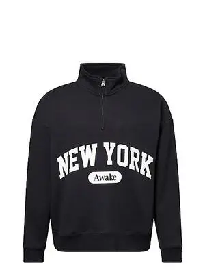 AWAKE NY Cotton-jersey Sweatshirt With High Neck - Black