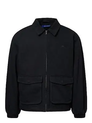 AWAKE NY Coaches Relaxed-fit Denim Jacket - Black