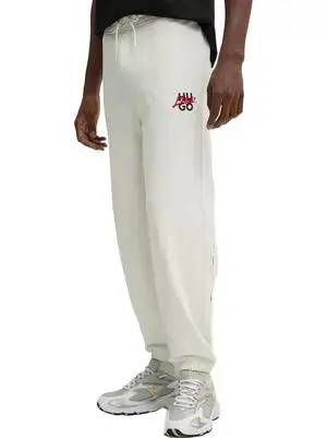 Hugo Boss Drawstring Logo Track Pants - White