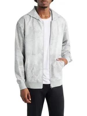 SANTO STUDIO Tempo Tech Zip Jacket - Carrara Grey
