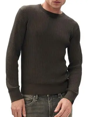 RAG & BONE Jayce Silk & Cotton Sweater