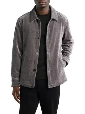 Robert Barakett Rhodes Overshirt Grey
