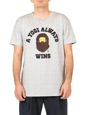 VAST A Yogi Always Wins Performance Graphic T-shirt - Heather Grey