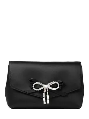 JIMMY CHOO Soft Bow Mini Bag - Black