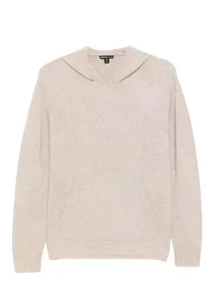 JAMES PERSE Cashmere Pullover Hoodie - Neutrals