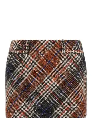 Missoni Tweed Mini Skirt - Multicolour