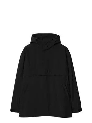 Burberry Nylon Hooded Jacket Black