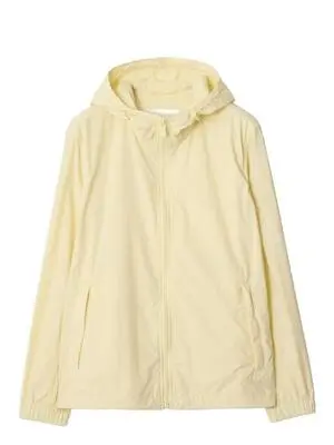 Burberry Nylon Hooded Jacket - Sherbet Yellow