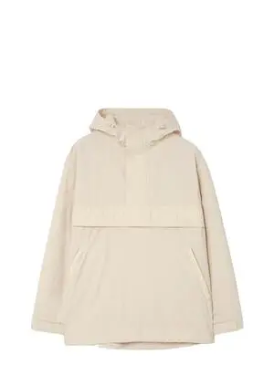 Burberry Nylon Hooded Jacket - Soap Beige
