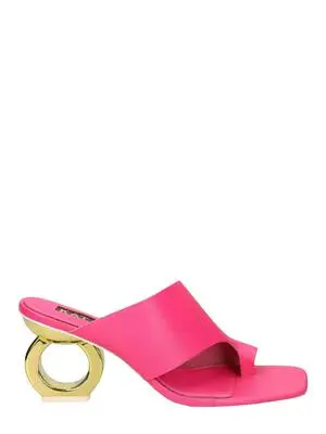 KAT MACONIE 75mm Sigrid Ring-heel Sandals - Pink