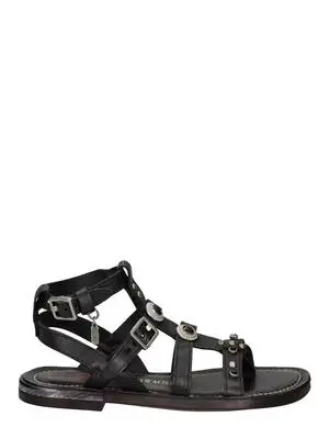 A.S.98 Grant Sandals - Black