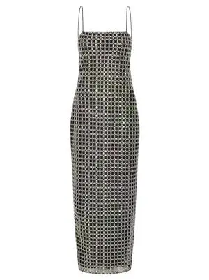 Remain Birger Christensen Beaded Slip Maxi Dress - Black