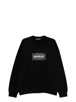MASTERMIND WORLD X Moreau Paris Logo-print Sweatshirt - Black