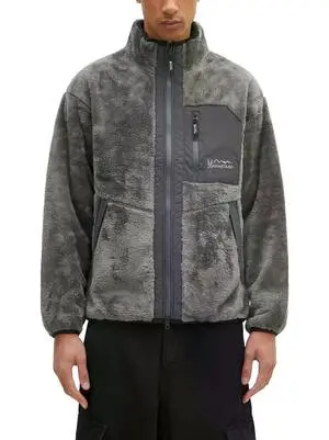 MANASTASH Zip-up Fleece Jacket - Grey