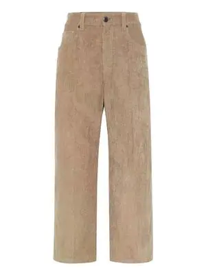 Brunello Cucinelli Square Contemporary Trousers - Neutrals