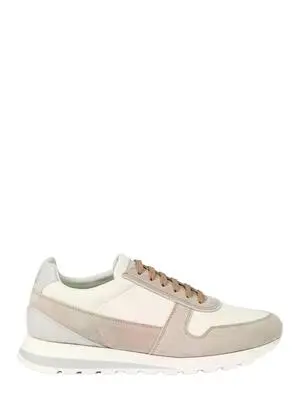 Brunello Cucinelli Leather Sneakers - Neutrals