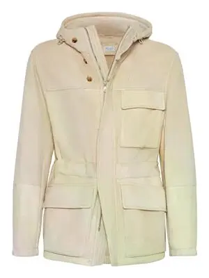 Brunello Cucinelli Hooded Parka - Neutrals